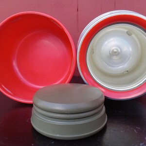 Vintage Plaid Thermos Aladdin Flask - Etsy