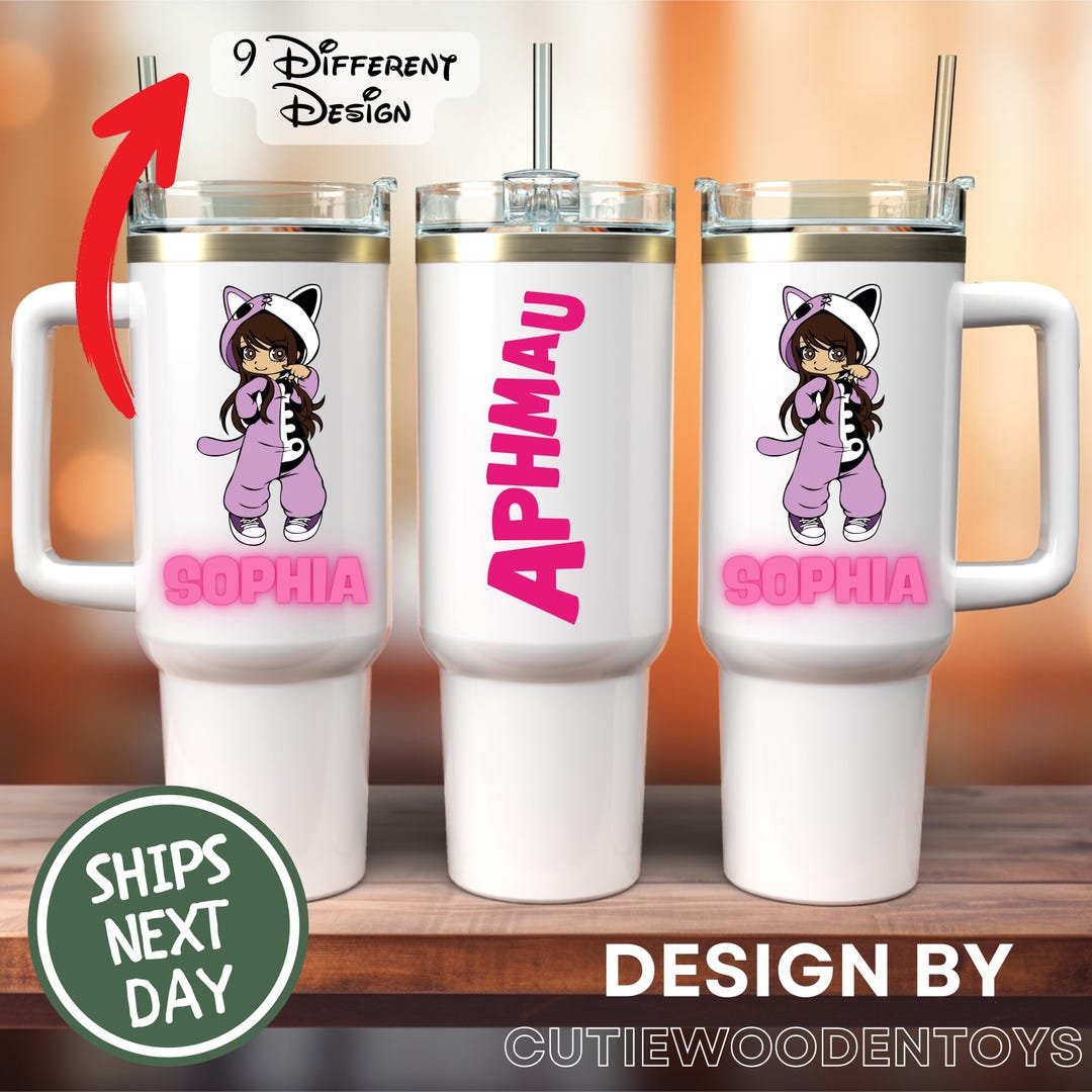 Aphmau 40oz Tumbler Back To School Meemeow Inspired Tumbler Aphmau aphmau-40oz-tumbler-back-to-school-meemeow-inspired-tumbler-aphmau