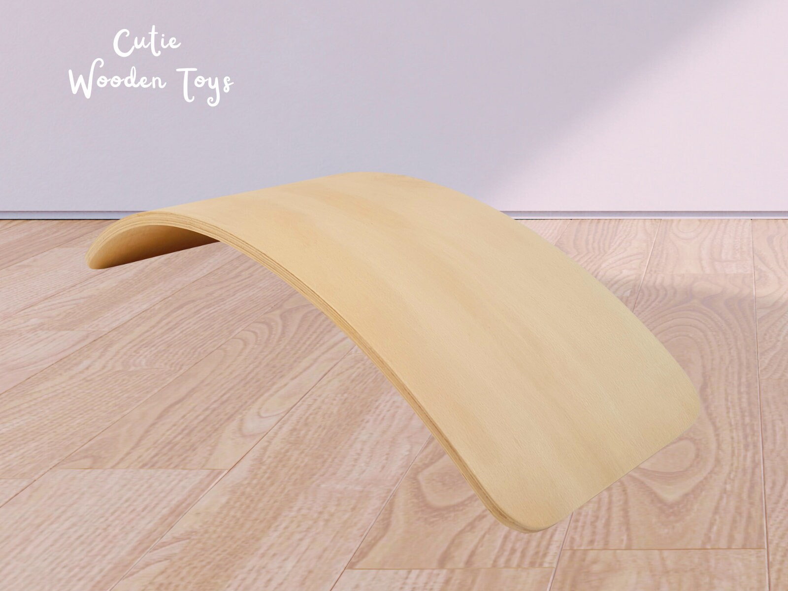 Wooden Balance Board, Wooden Rocking Toy, Christmas Gift for Kids ...