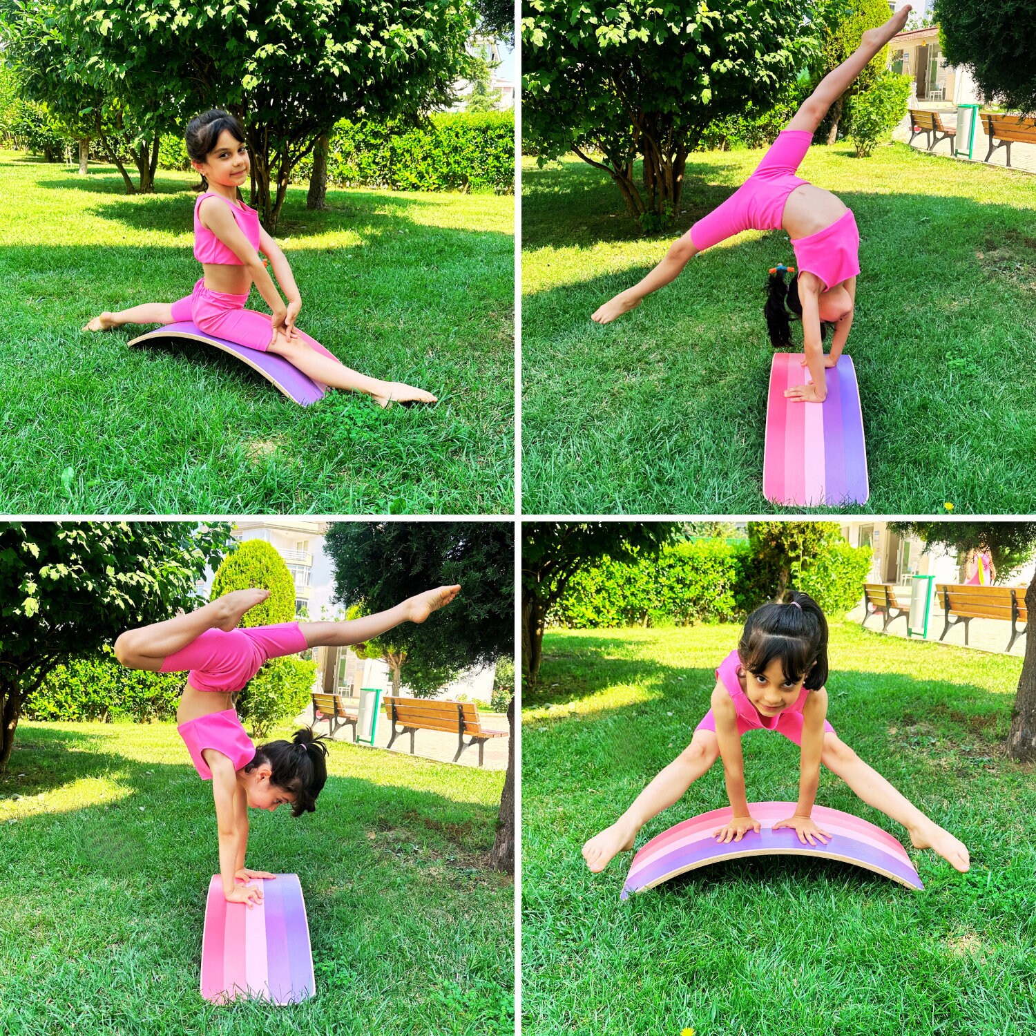 Wooden Balance Board, Wooden Rocking Toy, Christmas Gift for Kids ...