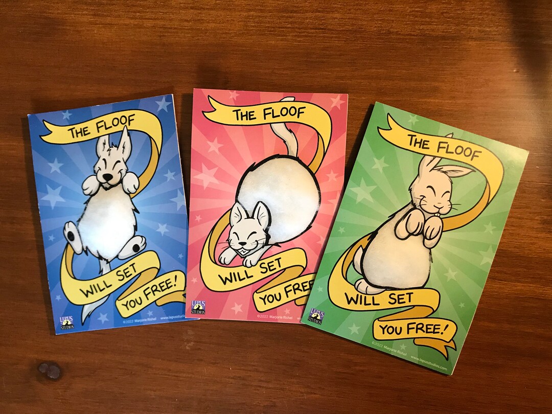 Fuzzy Art Cards - Etsy