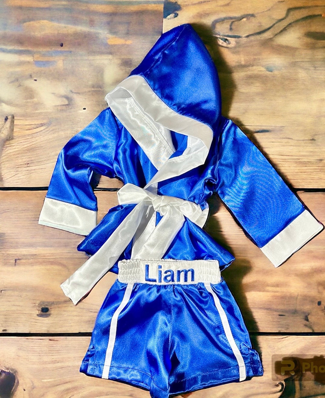 Baby Kids Boxing Set Personalized Robe+shorts. - Etsy