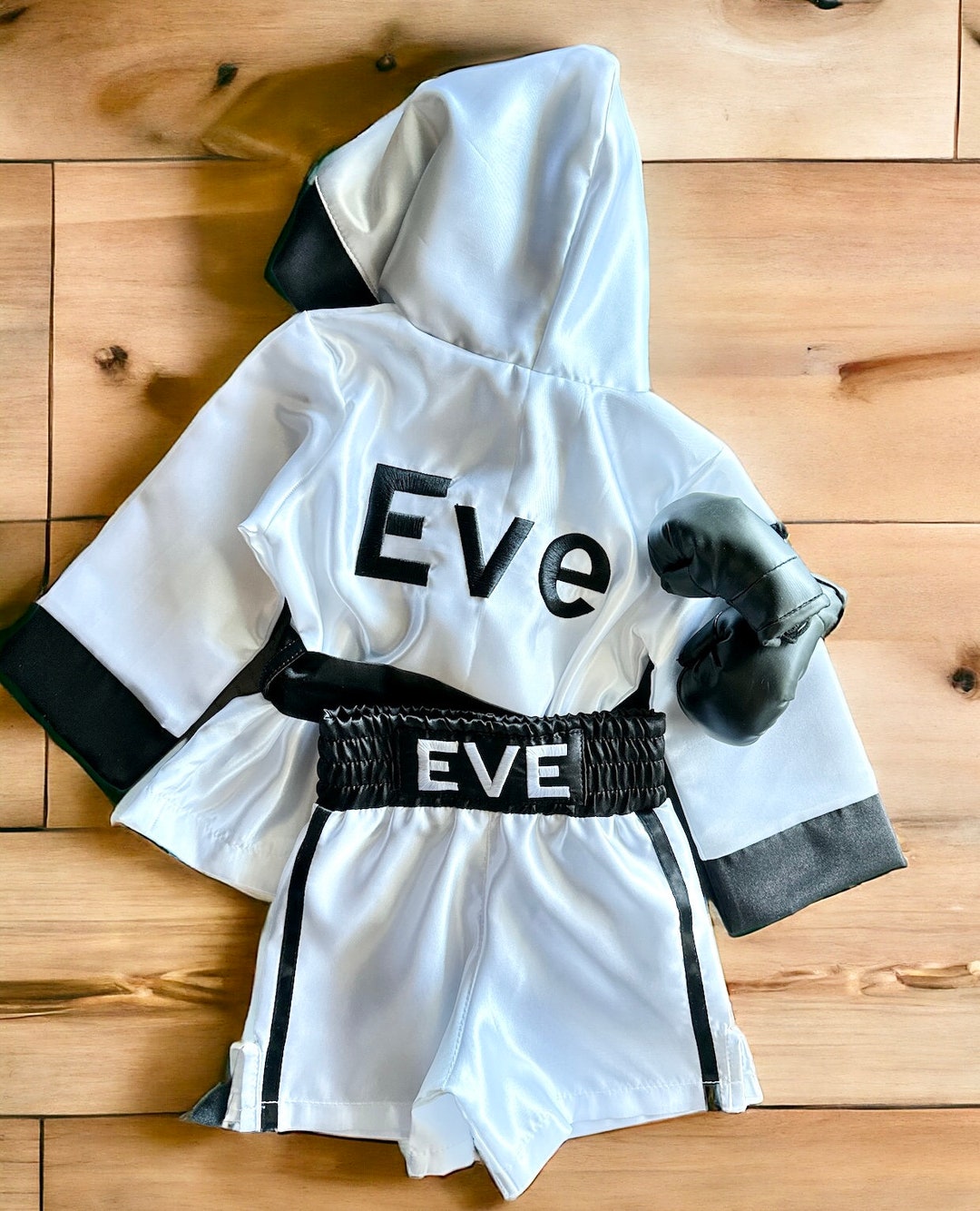 Baby Kids Boxing Set Personalized Robe, Shorts, Gloves - Etsy