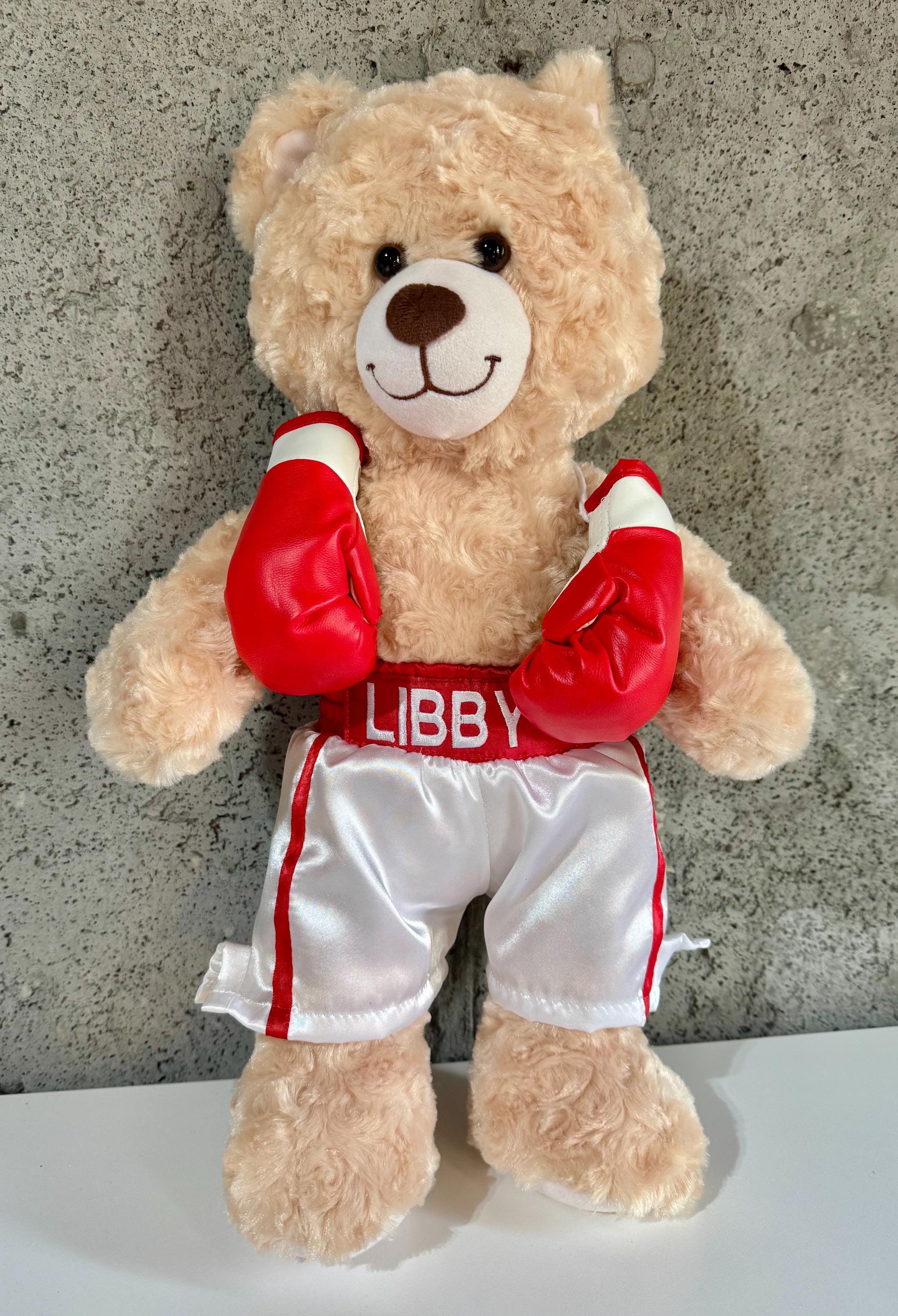 Build-a-bear Personalized Boxing Shorts and Gloves. Bear is Not ...