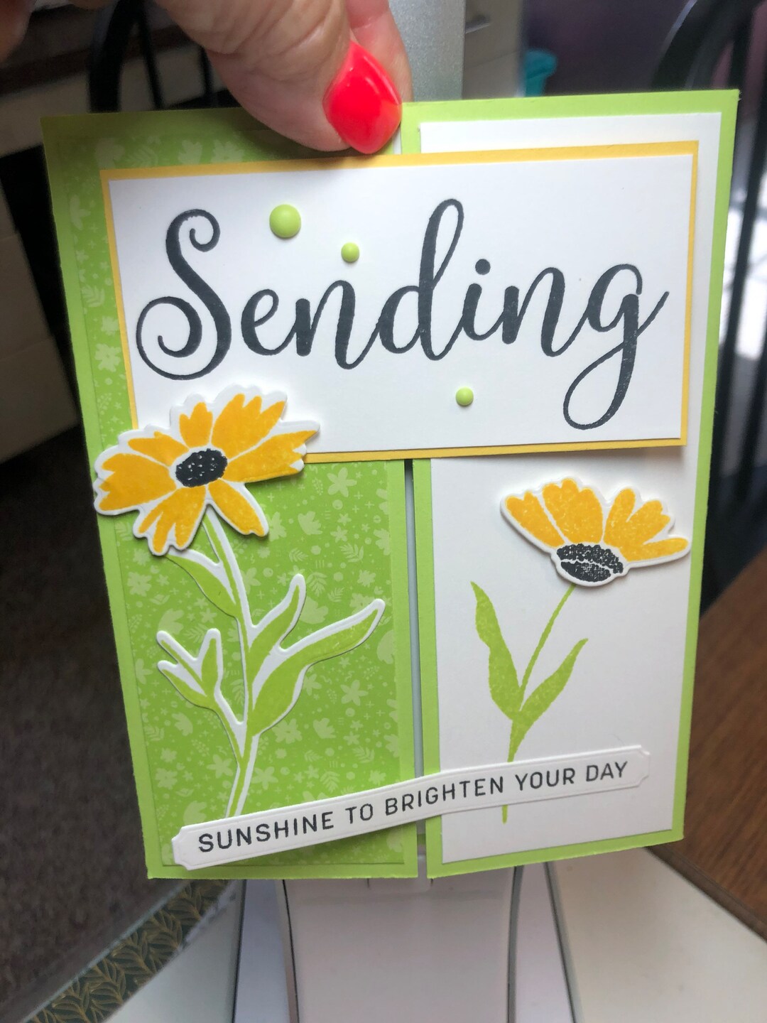 Sending Sunshine Card - Etsy