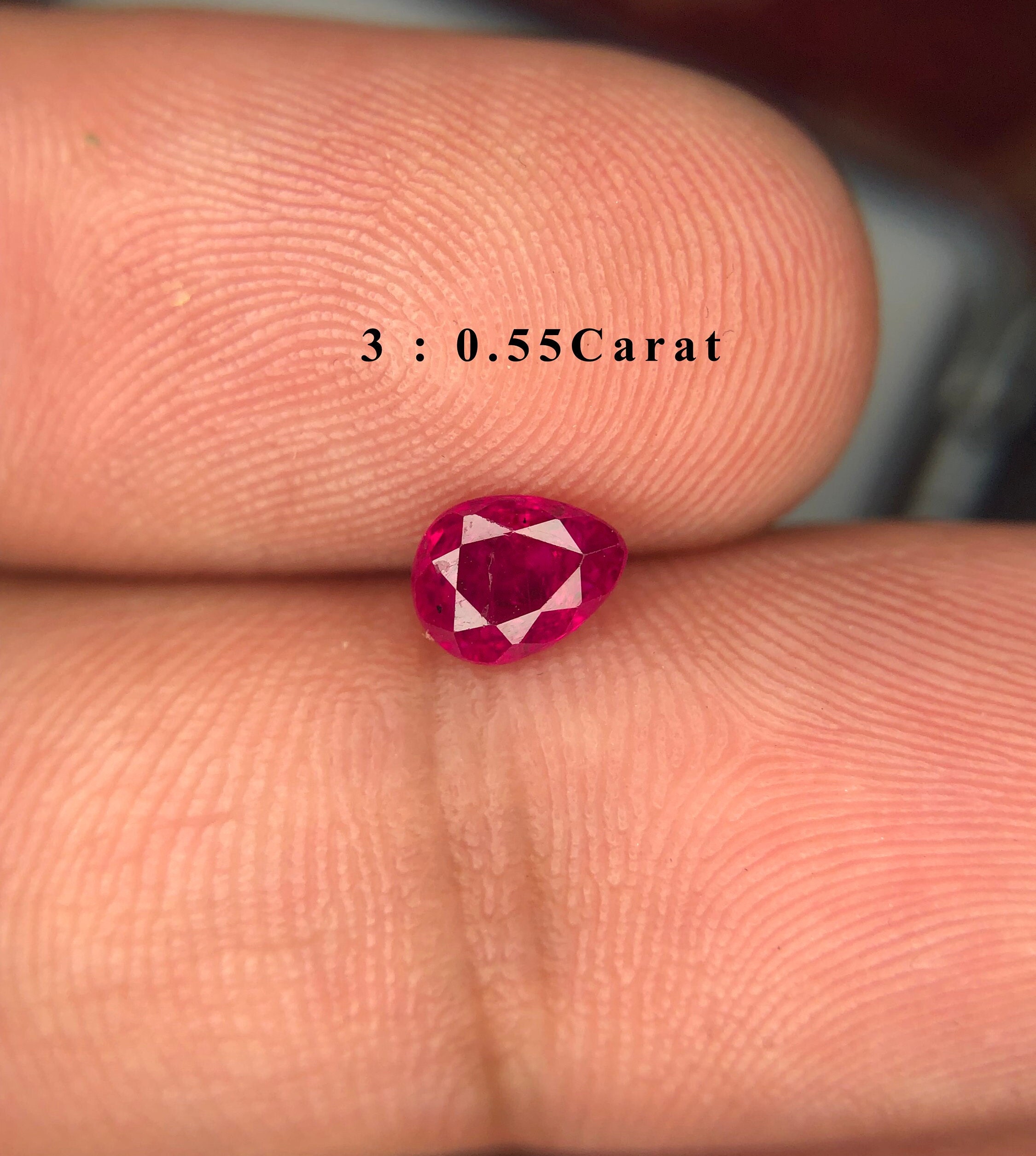 Vivid Red and Pinkish Red Ruby Gemstones, for Engagement & Wedding ...