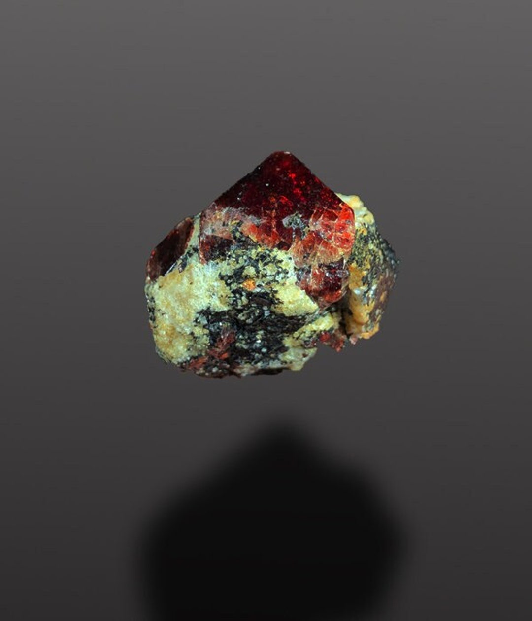 Red Zircon Crystal Specimen: Pyramid Terminated Mineral (72.50 Gram) - Etsy