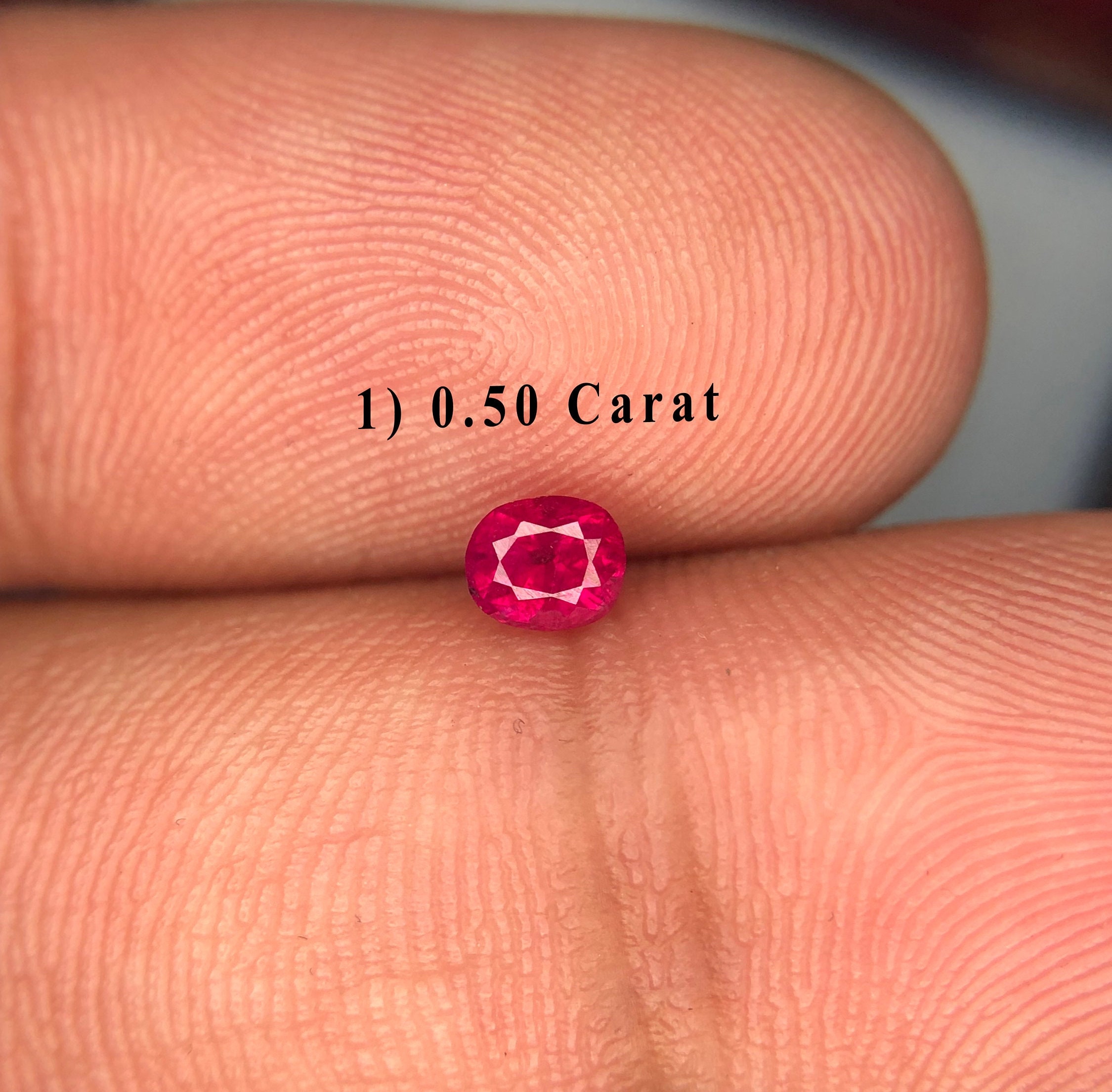 Vivid Red and Pinkish Red Ruby Gemstones, for Engagement & Wedding ...