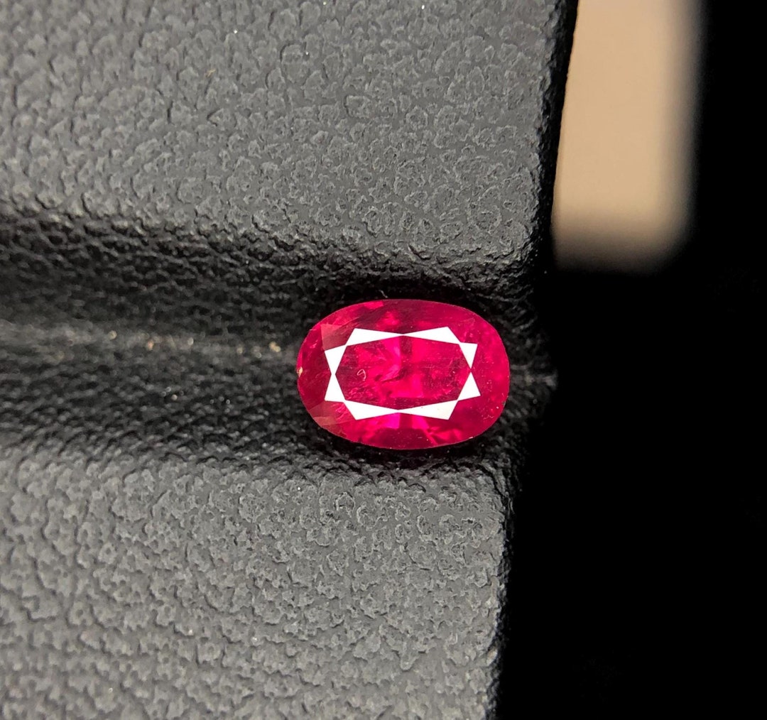 Vivid Red Ruby Gemstone, Natural Oval Cut Afghanistan Ruby Gemstone ...