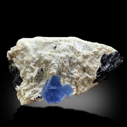 Blue Beryl Aquamarine Specimen, Deep Blue Color Aquamarine Crystal ...