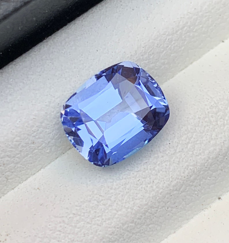 Natural Aquamarine Gemstone, Cushion Cut Aquamarine. Ring/jewelry Size ...