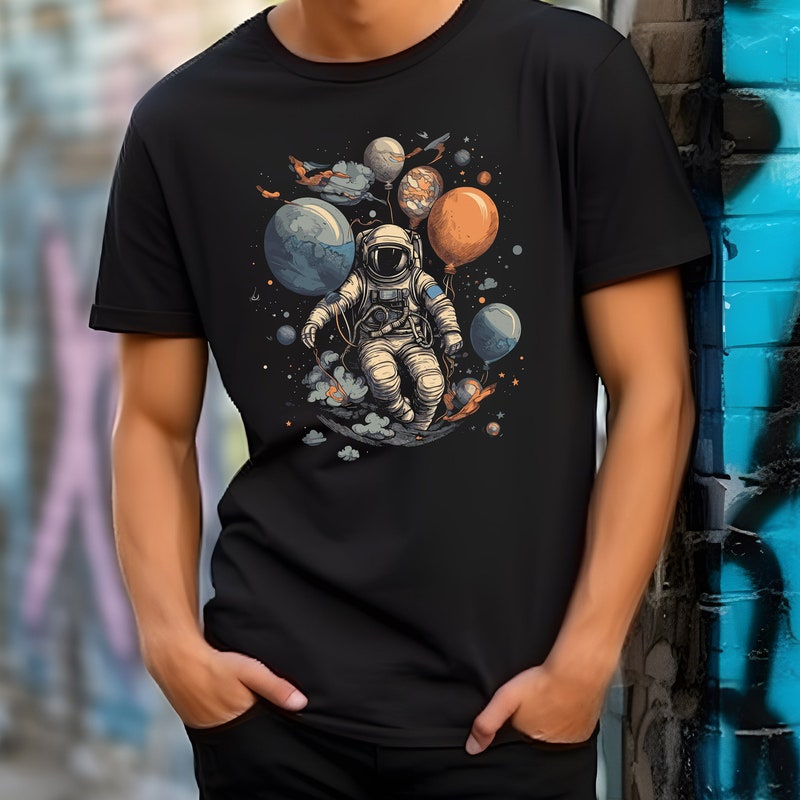Outer Space Shirt - Etsy