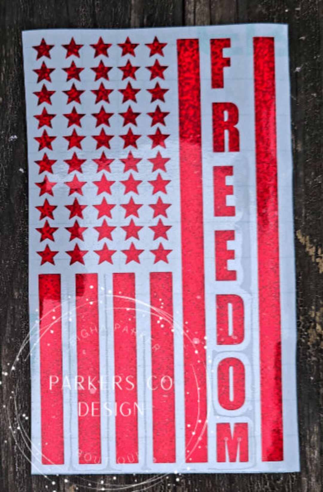 USA Flag Freedom Vinyl Decal, America, Merica, Popular Right Now ...