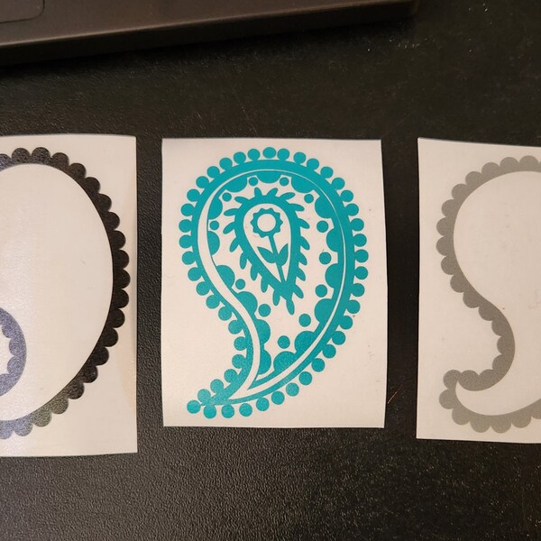 Paisley Decals - Etsy