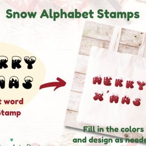 Procreate Brush Stamp : Christmas Snow iPad Illustrations - Etsy