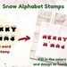 Procreate Brush Stamp : Christmas Snow iPad Illustrations - Etsy