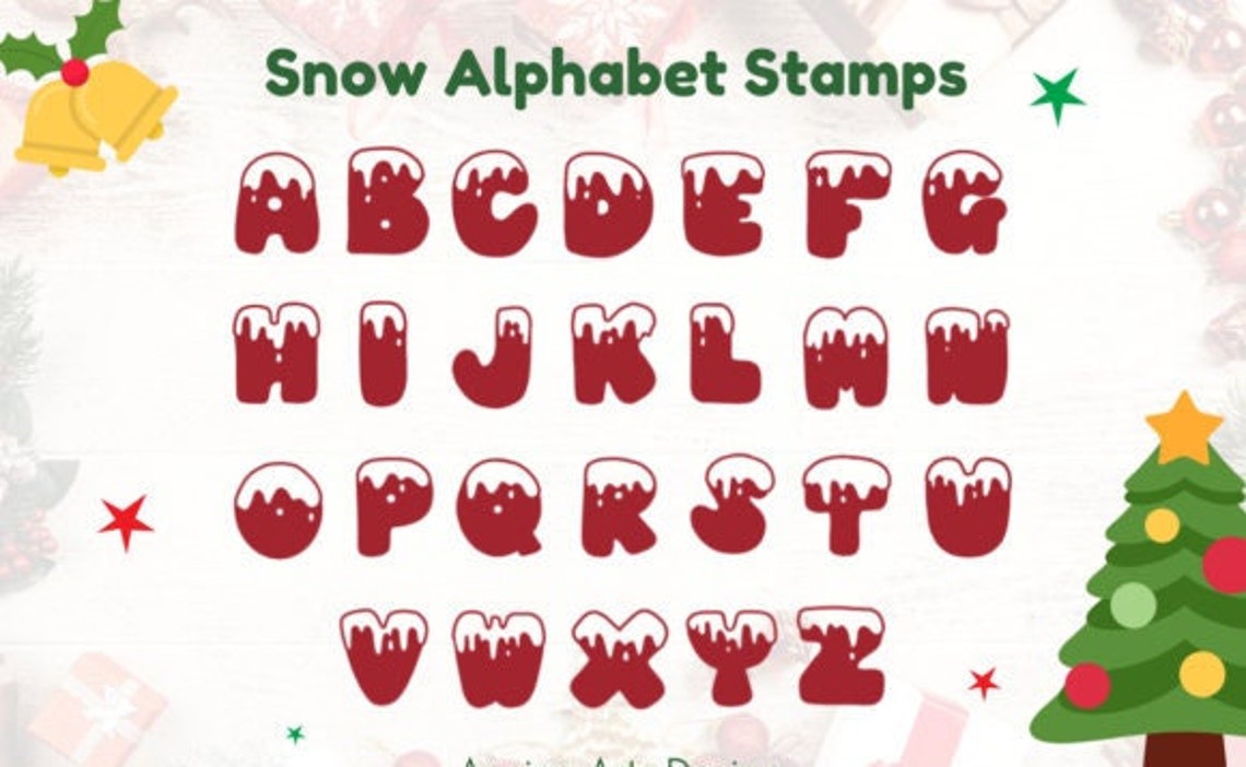 Procreate Brush Stamp : Christmas Snow iPad Illustrations - Etsy