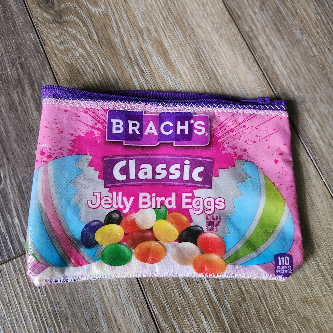 Recycled Candy Wrapper Brachs Classic Jelly Bird Eggs Bag - Etsy