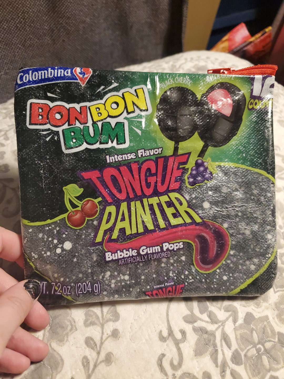 Bon Bon Bubble Gum Recycled Wrapper Bag - Etsy