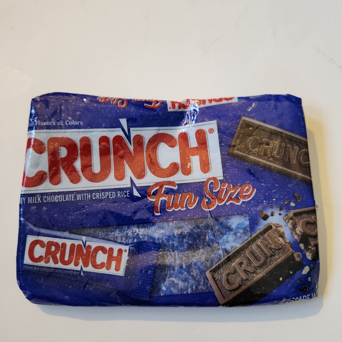 Crunch Bar Recycled Candy Wrapper Bag - Etsy