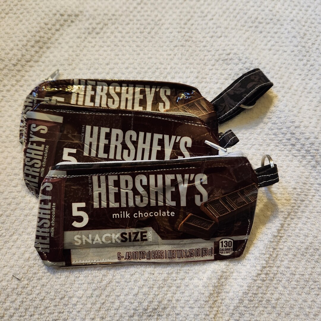 Hersheys Milk Chocolate Candy Wrapper Key Chain Holder Homemade - Etsy