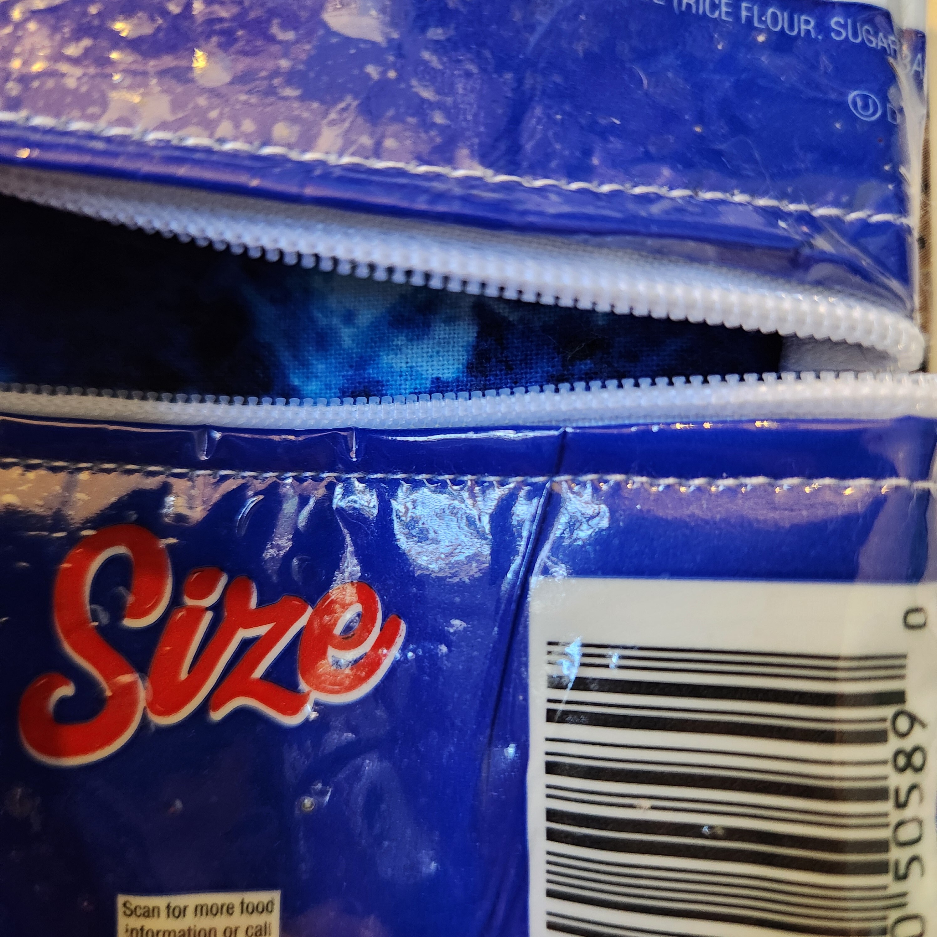 Crunch Bar Recycled Candy Wrapper Bag - Etsy