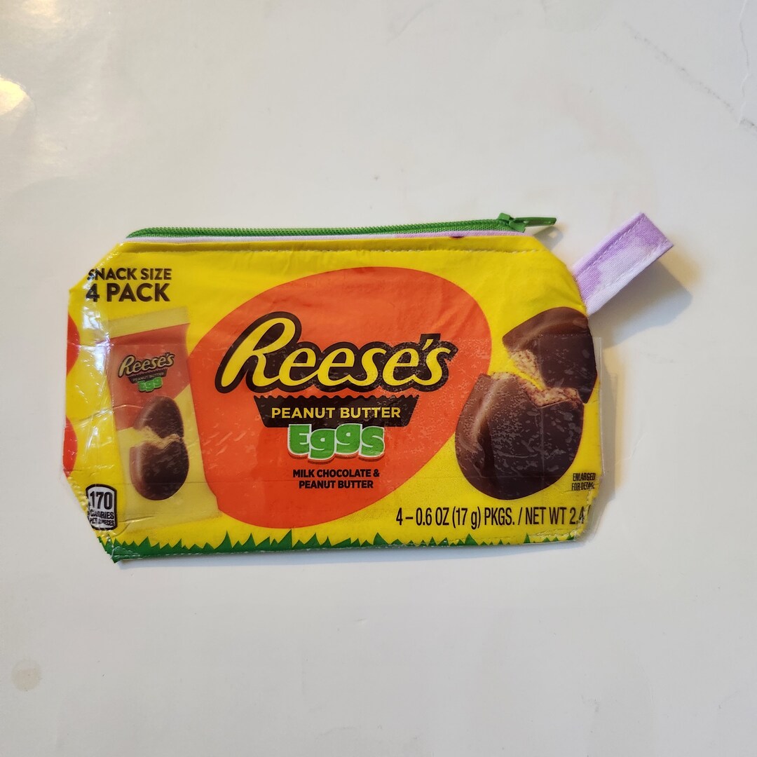 Reese's Peanut Butter Eggs Candy Wrapper Bag Coin Pouch - Etsy