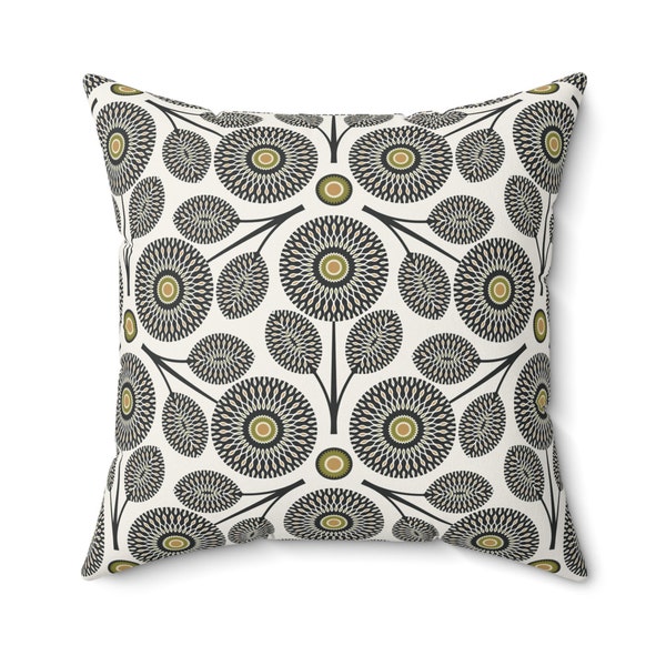 Mid Century Modern Throw Pillow - Etsy