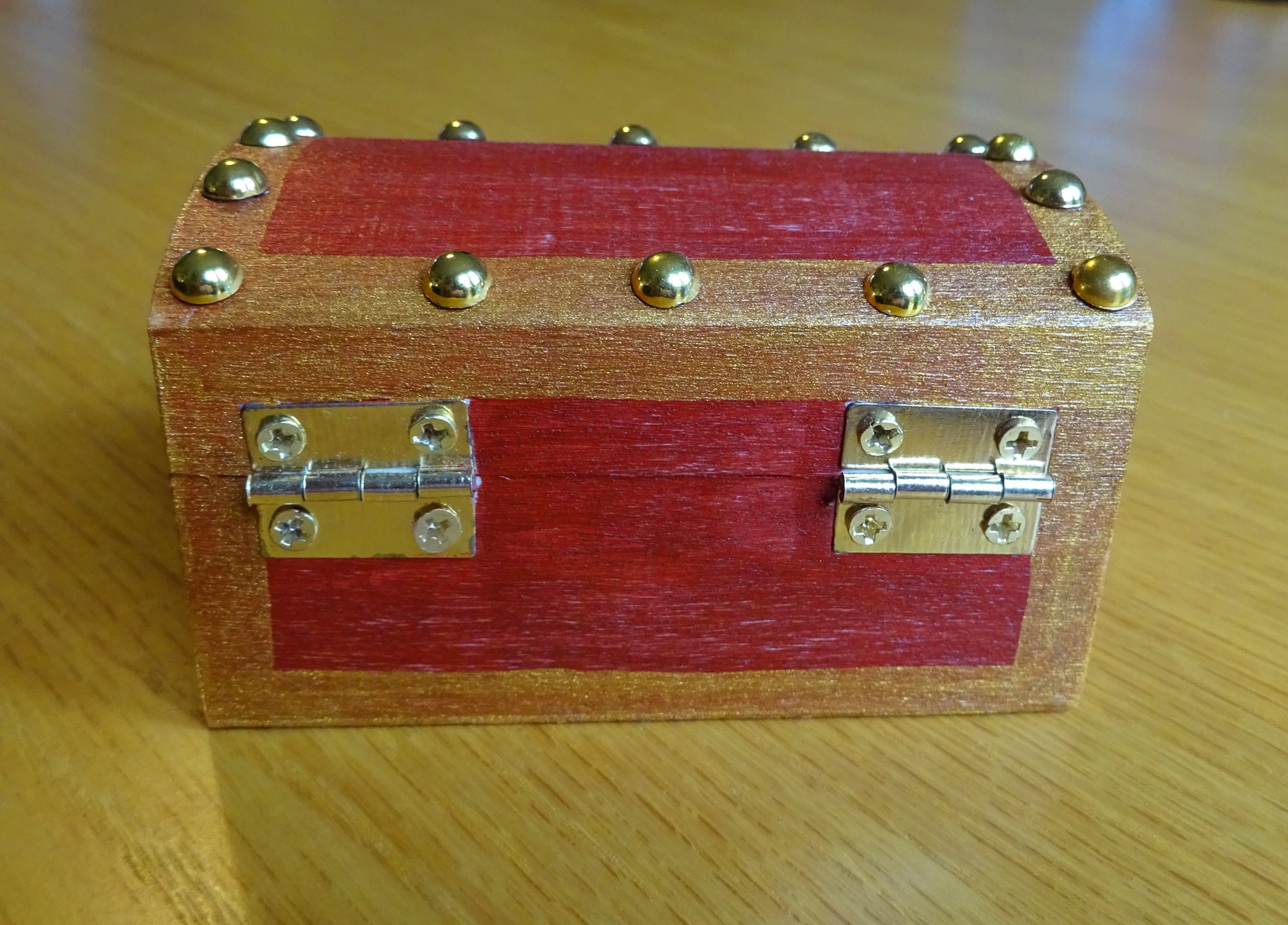 Personalised Mini Wooden Treasure Chest, Small Pirate Treasure Chest ...