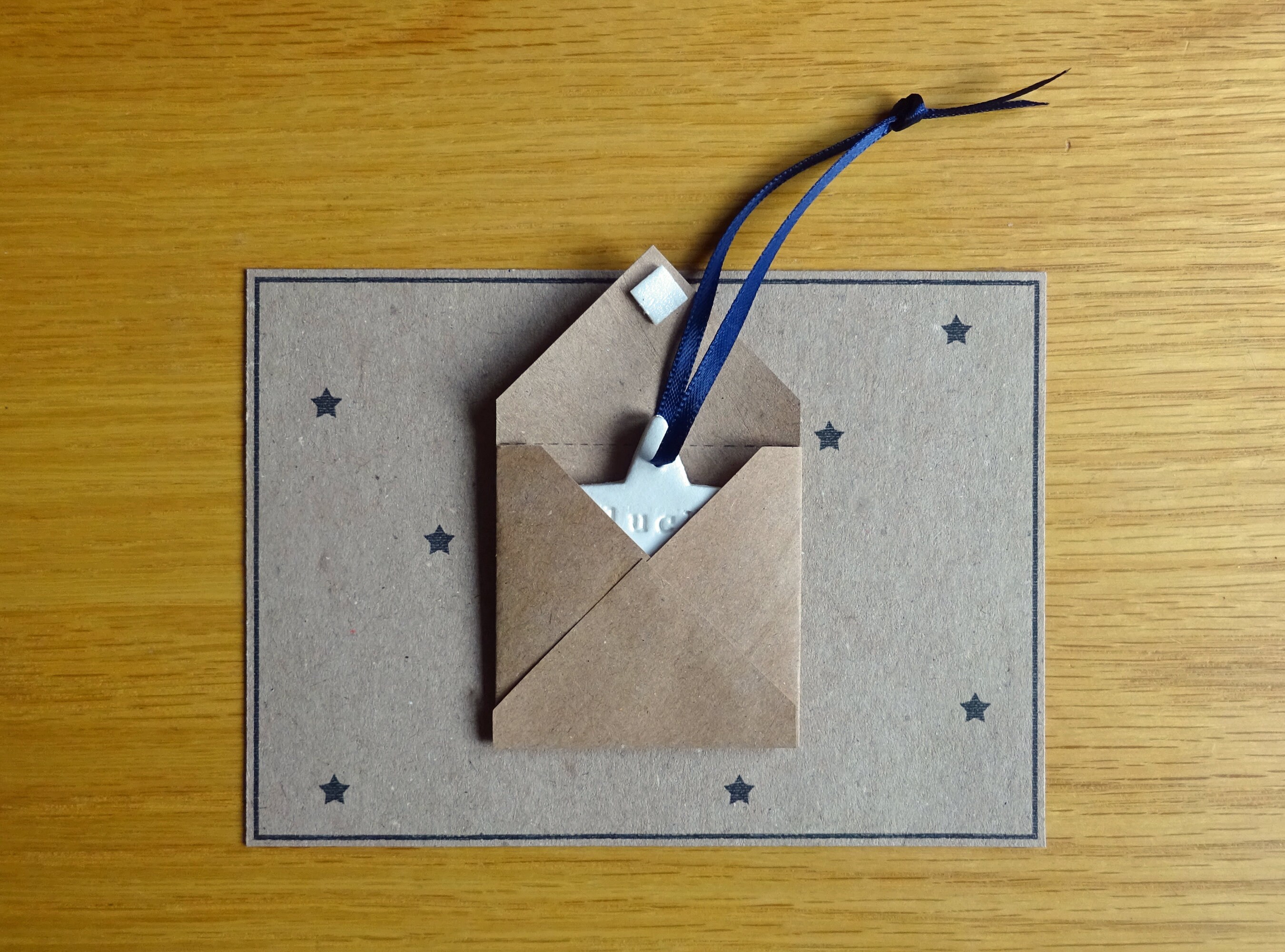 Good Luck Card With Hanging Lucky Star Good Luck Decoration in ...