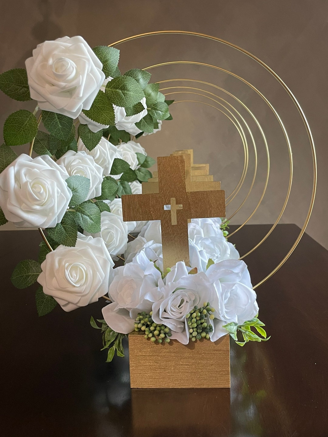Baptism Centerpieces Christening Centerpieces First - Etsy