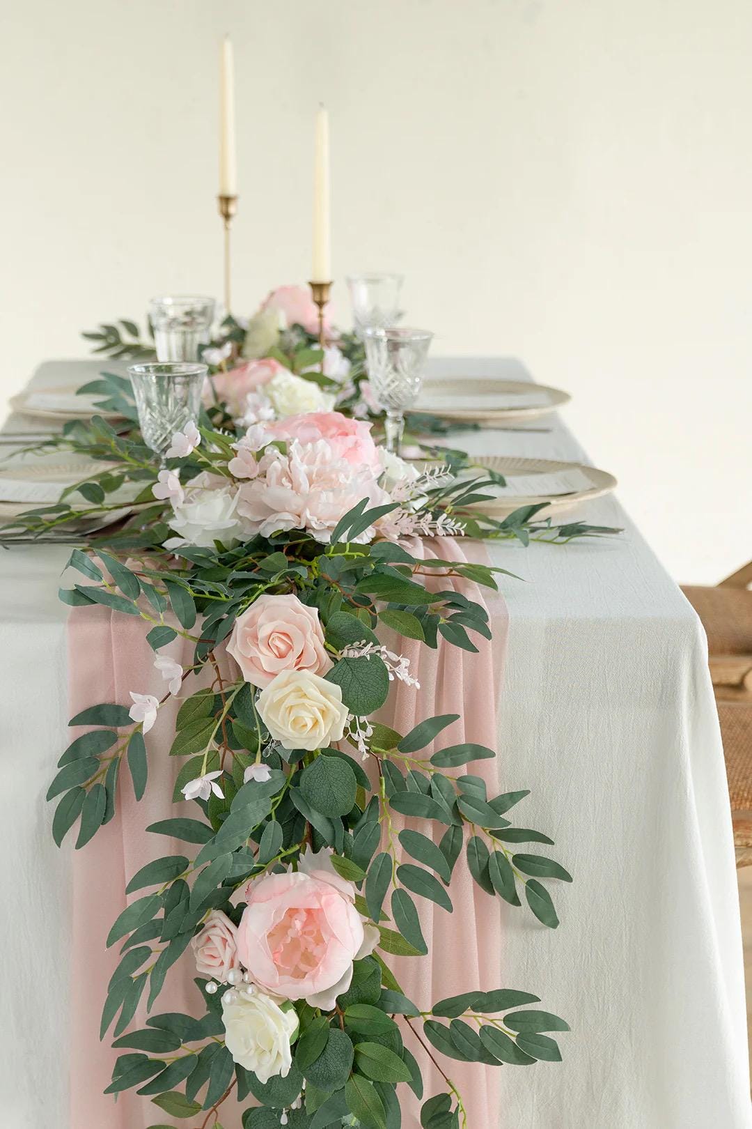 6fts Garlands, Table Garlands, Head Table Garland, Floral Arrangements ...