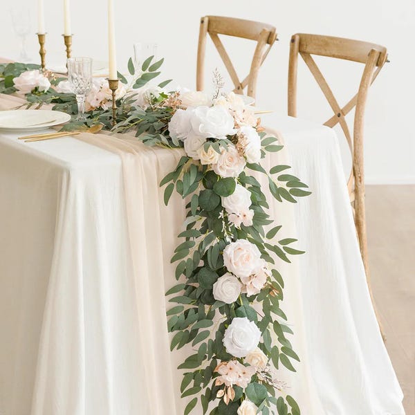 White Table Garland - Etsy