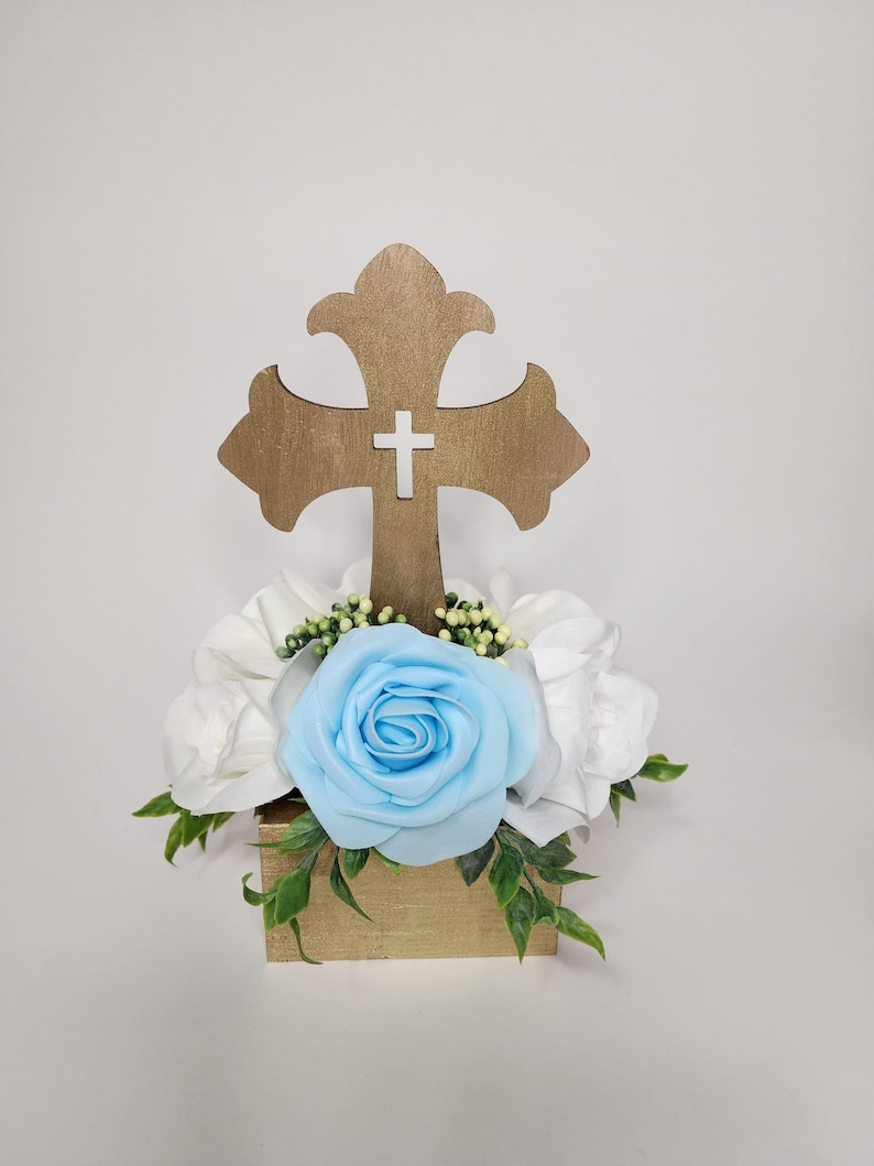 Baptism Centerpieces Christening Centerpieces First - Etsy