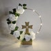 Pack of 10 Baptism Centerpieces With LED Lights • Christening ...