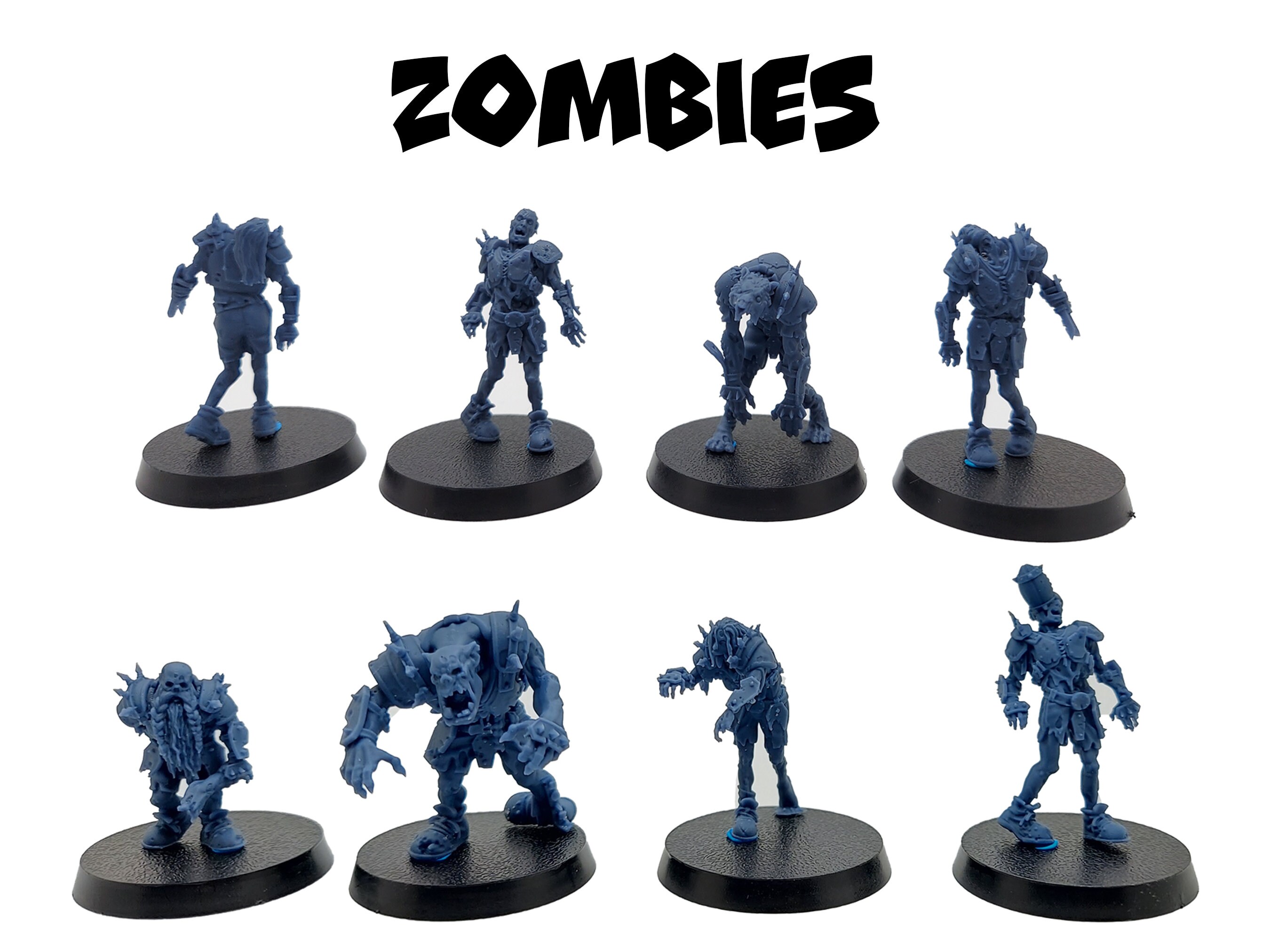 Necromancy Mega Fantasy Football Team Brutefun Miniatures - Etsy