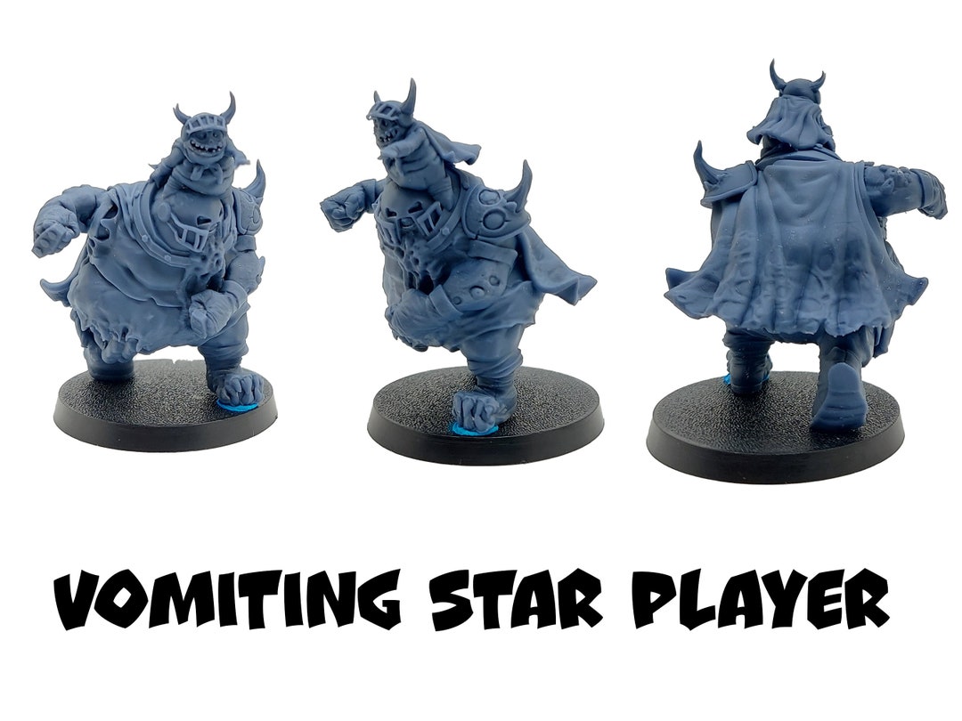 Vomiting Star Player - UGNI Miniatures - Etsy