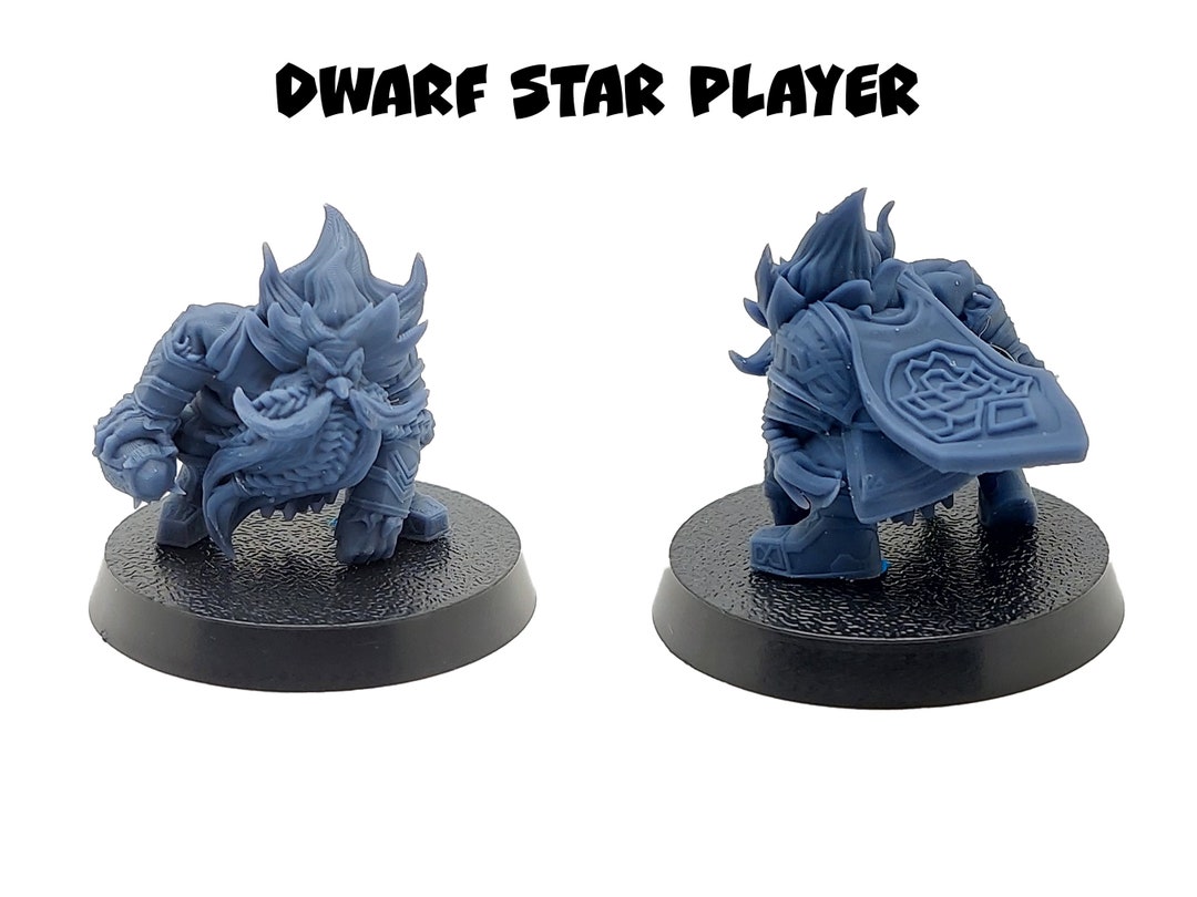 Dwarf Star Player - UGNI Miniatures - Etsy