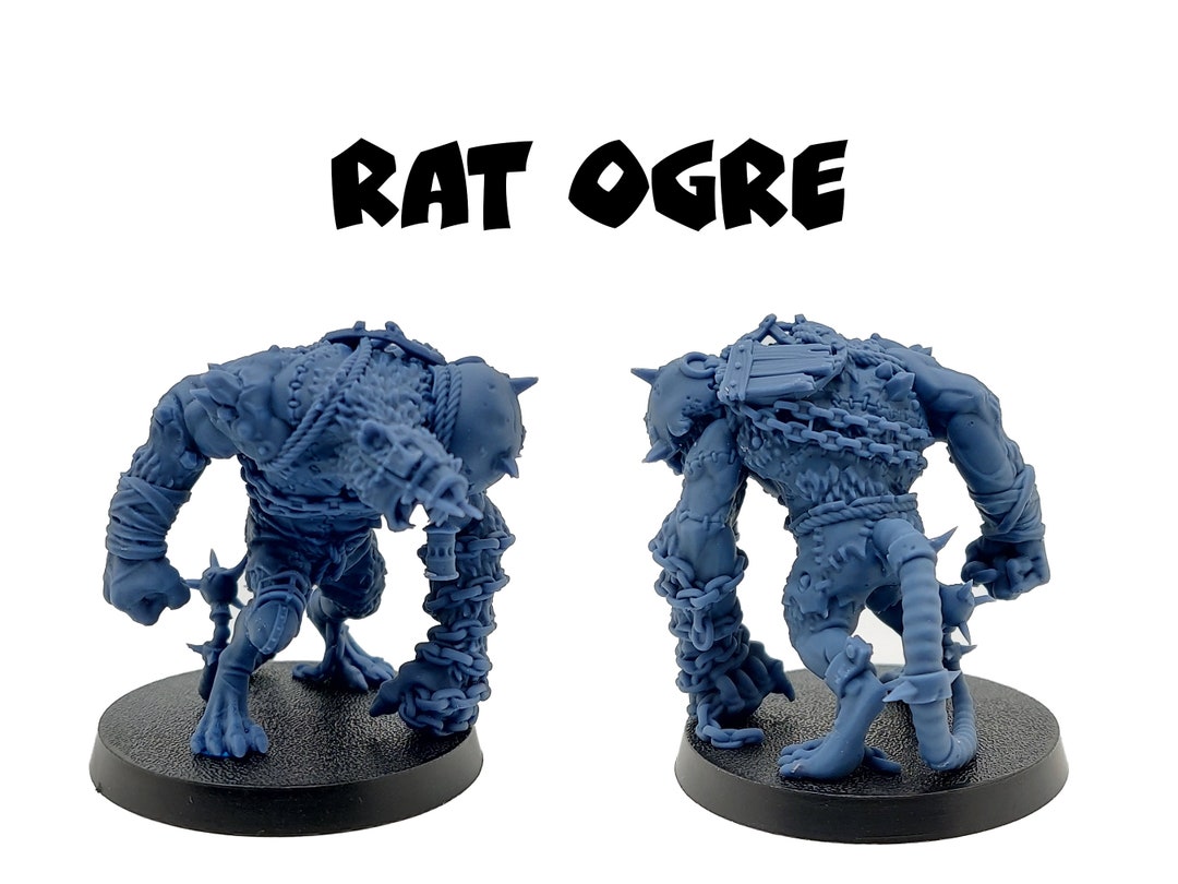 Rat Ogre - Brutefun Miniatures - Etsy