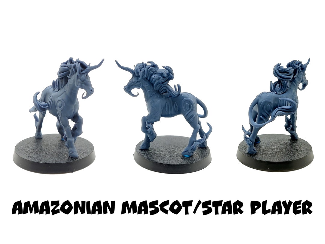 Amazonian Mascot/star Player - UGNI Miniatures - Etsy