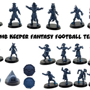 Tomb Keeper Fantasy Football Team - Realm of Paths - Etsy