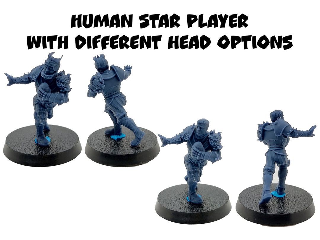 Human Star Player - UGNI Miniatures - Etsy