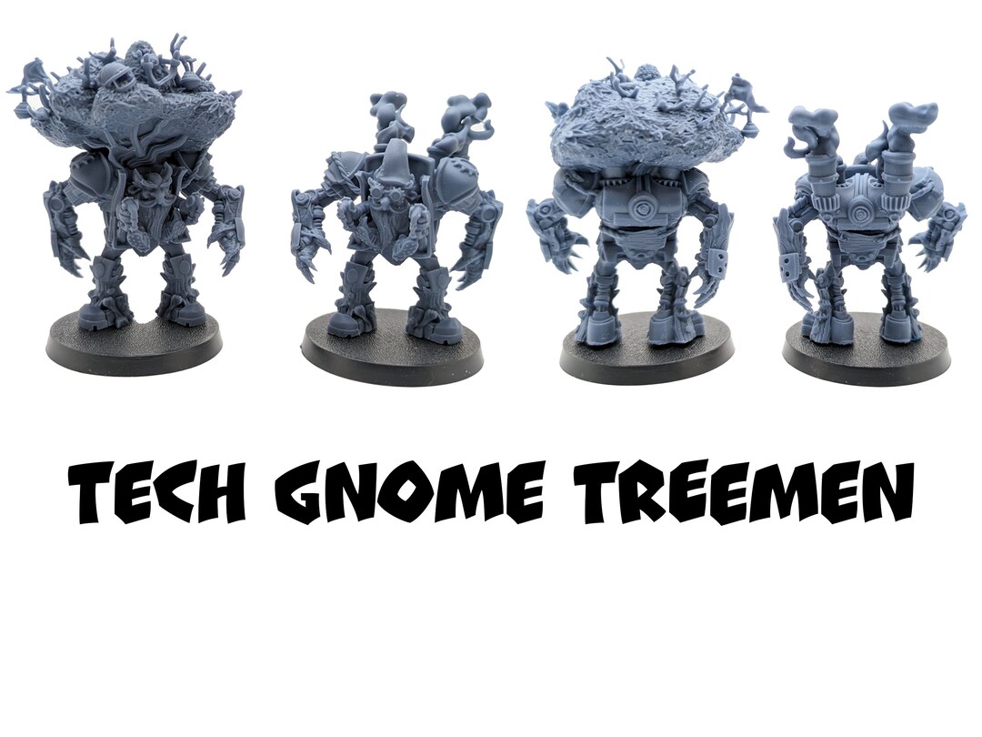 Tech Gnome Treemen Pack - UGNI Miniatures - Etsy