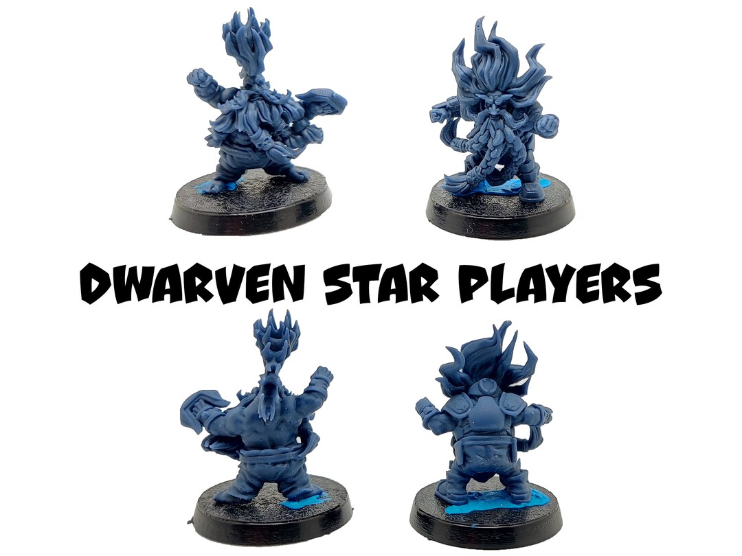 Dwarven Star Players - Realm of Paths - Etsy