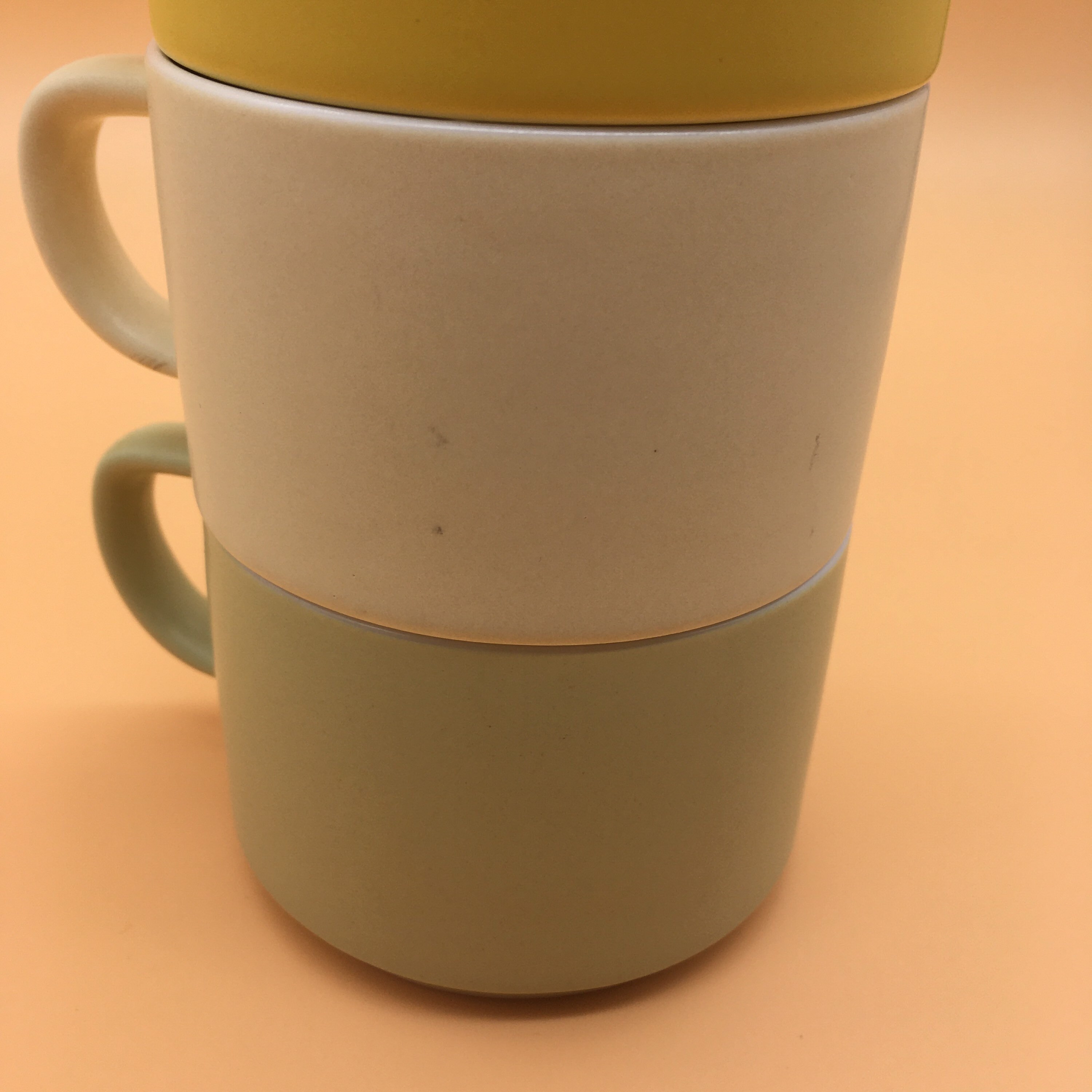 Totem Stack Pastel Mugs - Etsy