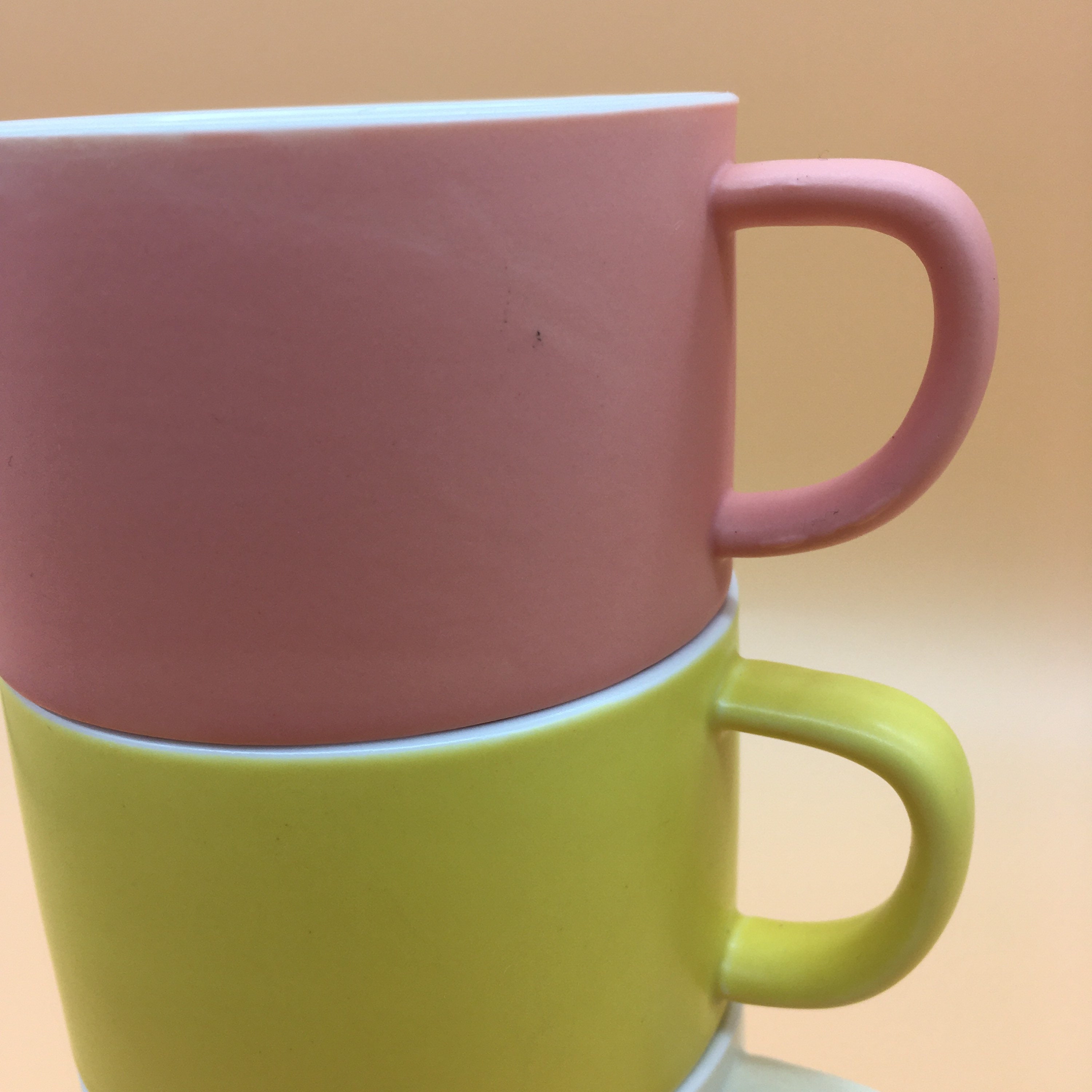 Totem Stack Pastel Mugs - Etsy