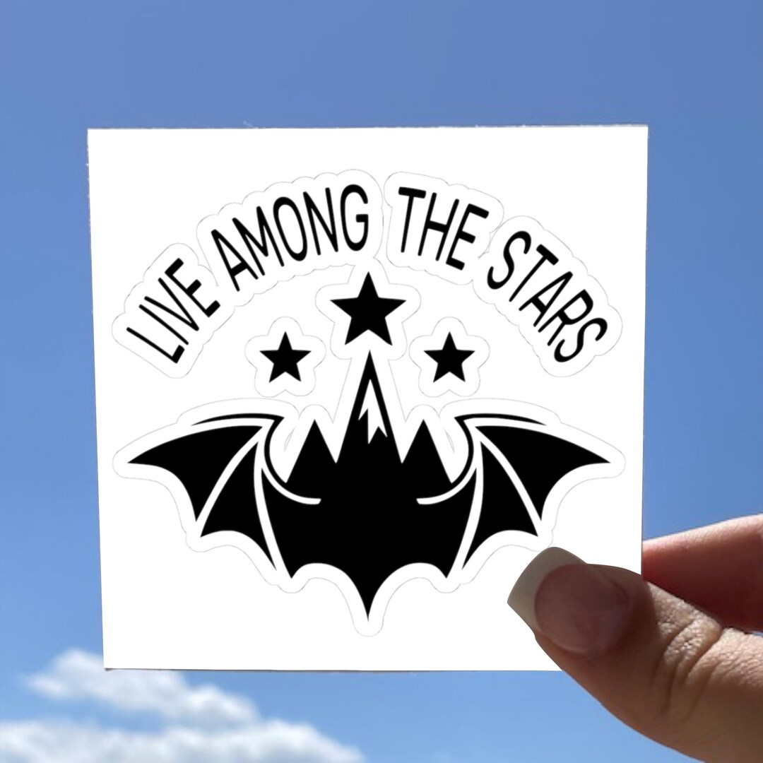 Night Court Mountain Sticker: Book Lover Gift - Etsy