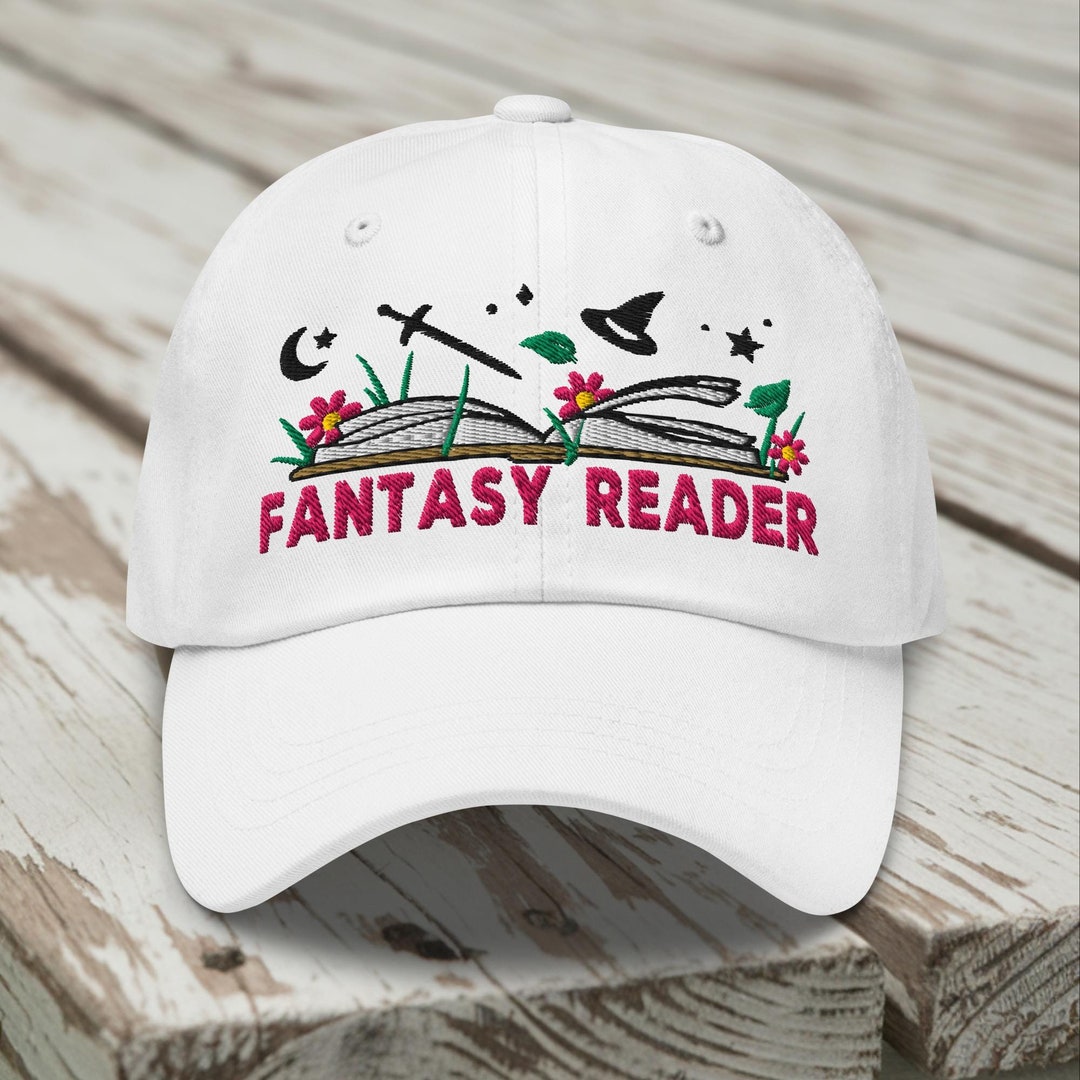 Fantasy Book Reader Hat, Book Club, Bookish, Book Obsessed, Librarian ...