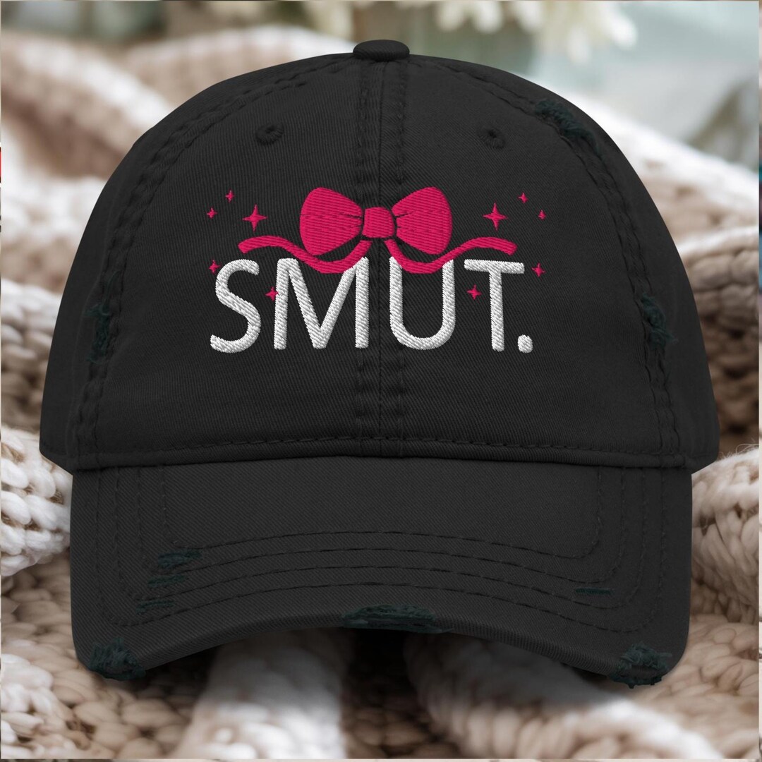 Smut Books Embroidered Hat: Dark Romance Baseball Cap - Etsy
