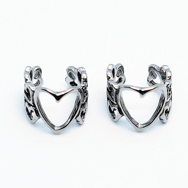 Heart Ear Cuff - Etsy